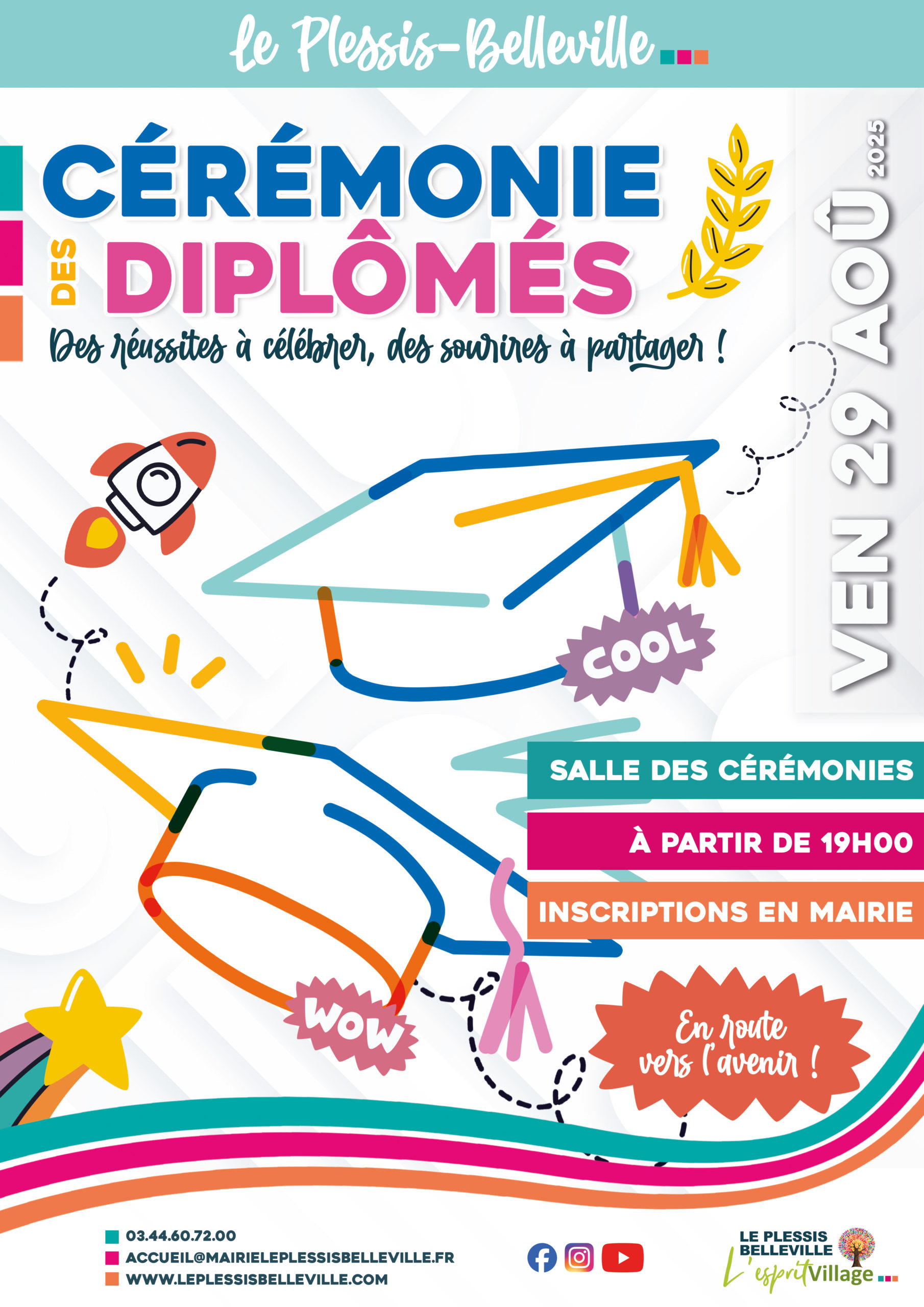 Cérémonie des diplômés – Mairie Le Plessis-Belleville
